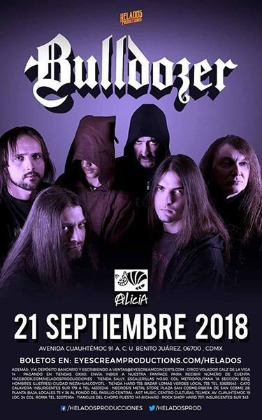 Helados Producciones presenta el regreso de Bulldozer a México | El ...