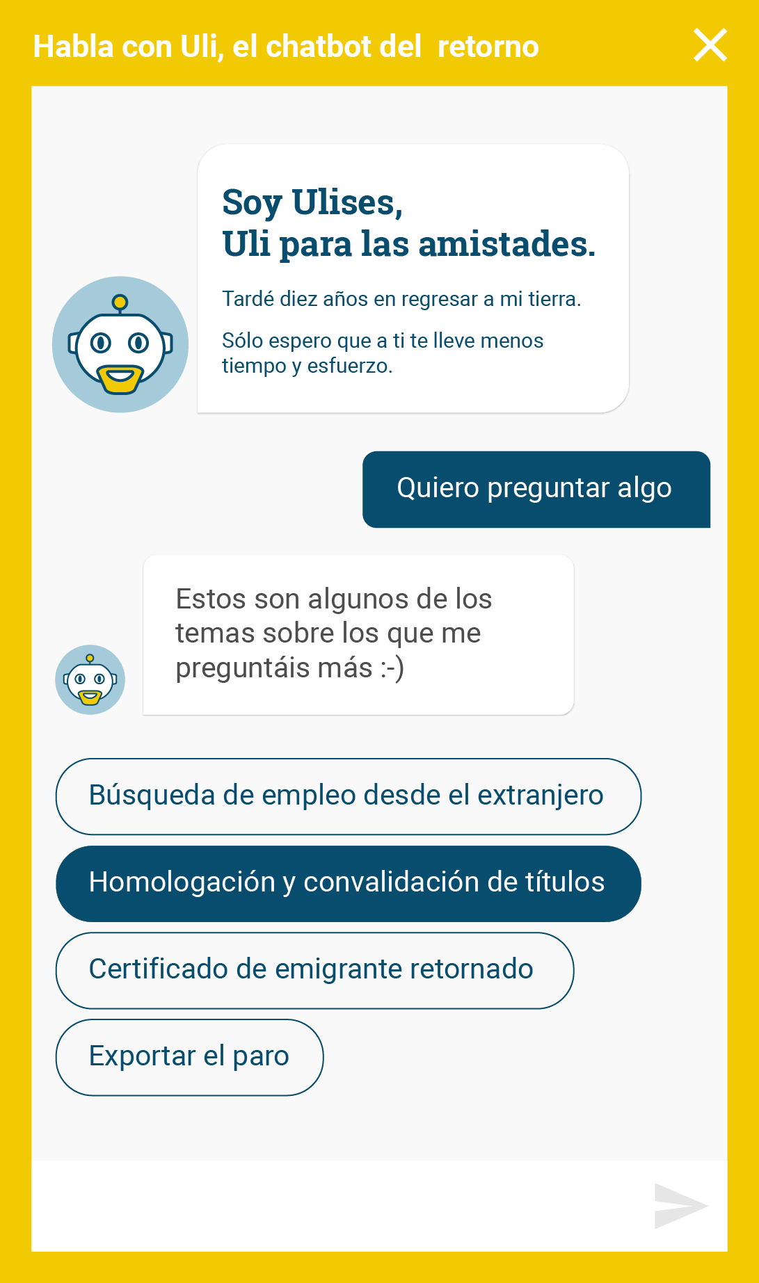 Ulysses, a chatbot that helps citizens in public administration - Evenbytes