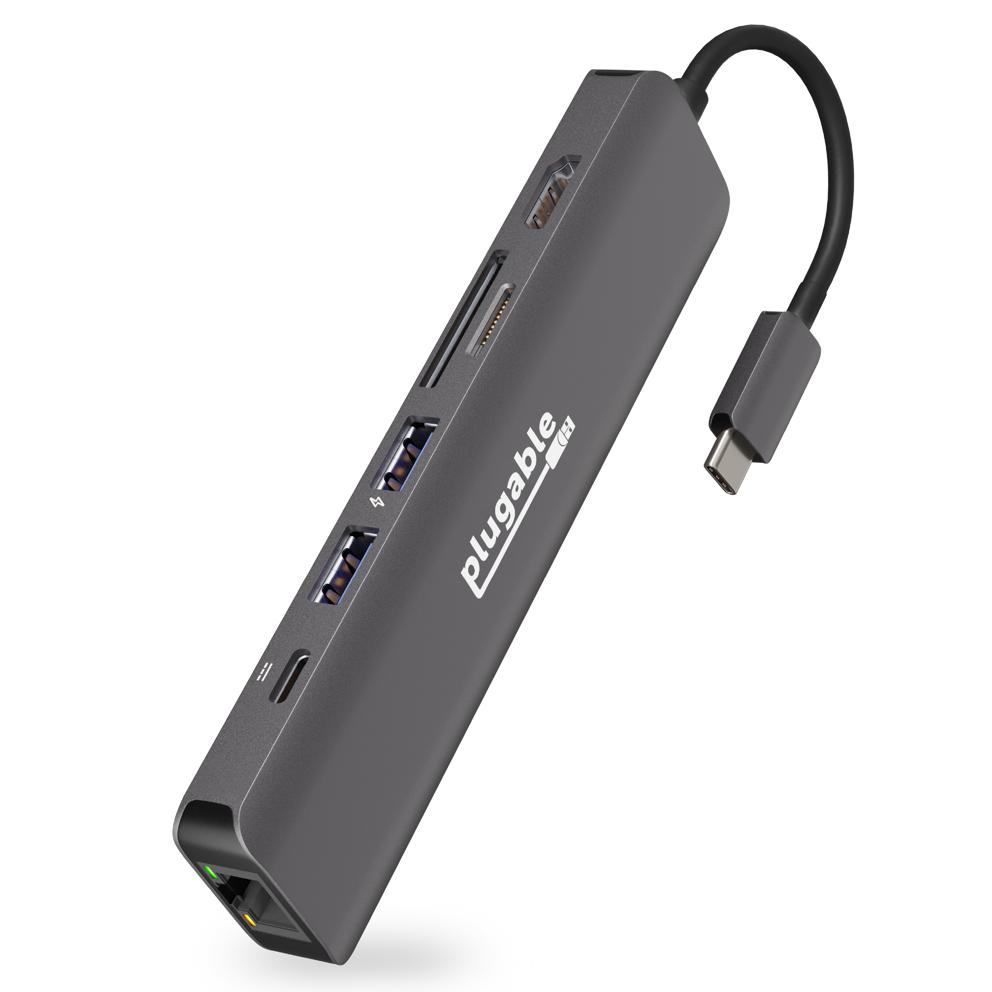 Plugable’s USB-C 7-in-1 Hub Adds Ethernet and 4K 60Hz HDMI in a Tiny ...