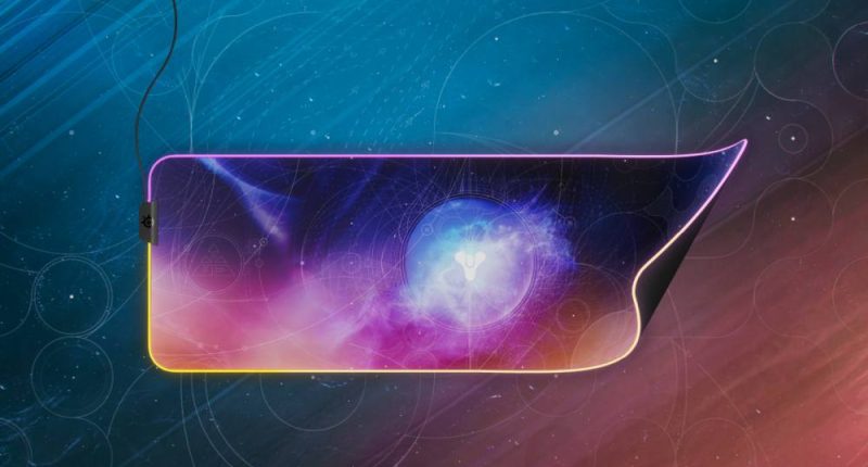 SteelSeries Destiny 2 Lightfall Edition QcK Prism Cloth Gaming Mousepad ...