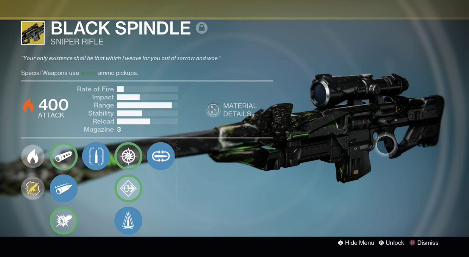 Guardian Services - (D1) Black Spindle
