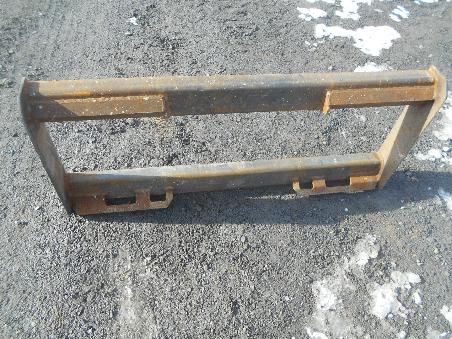 #7172 C Channel Skid Steer style Weld-on Plate $160.00 - JM Equipment