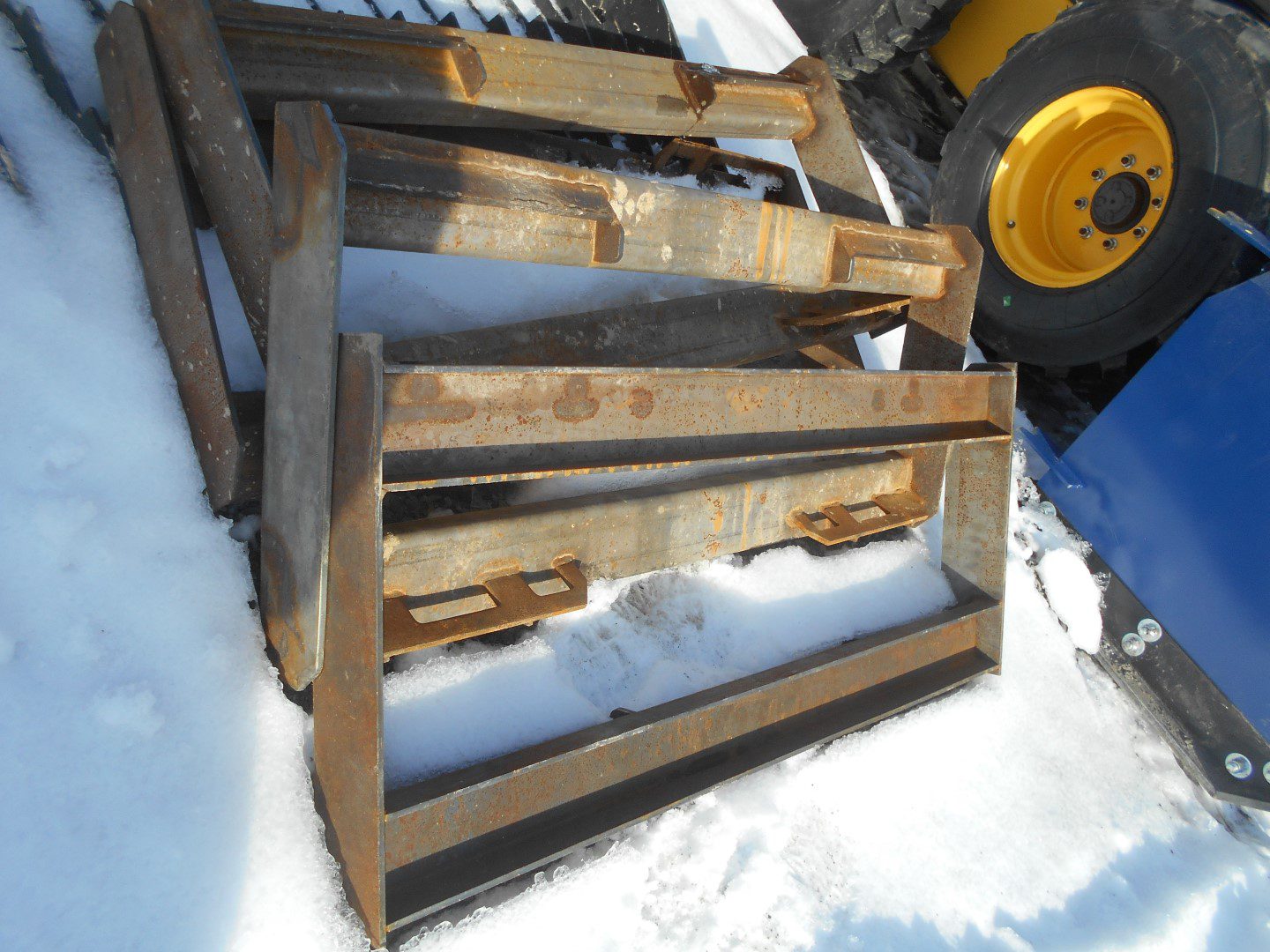 #7172 C Channel Skid Steer style Weld-on Plate $160.00 - JM Equipment