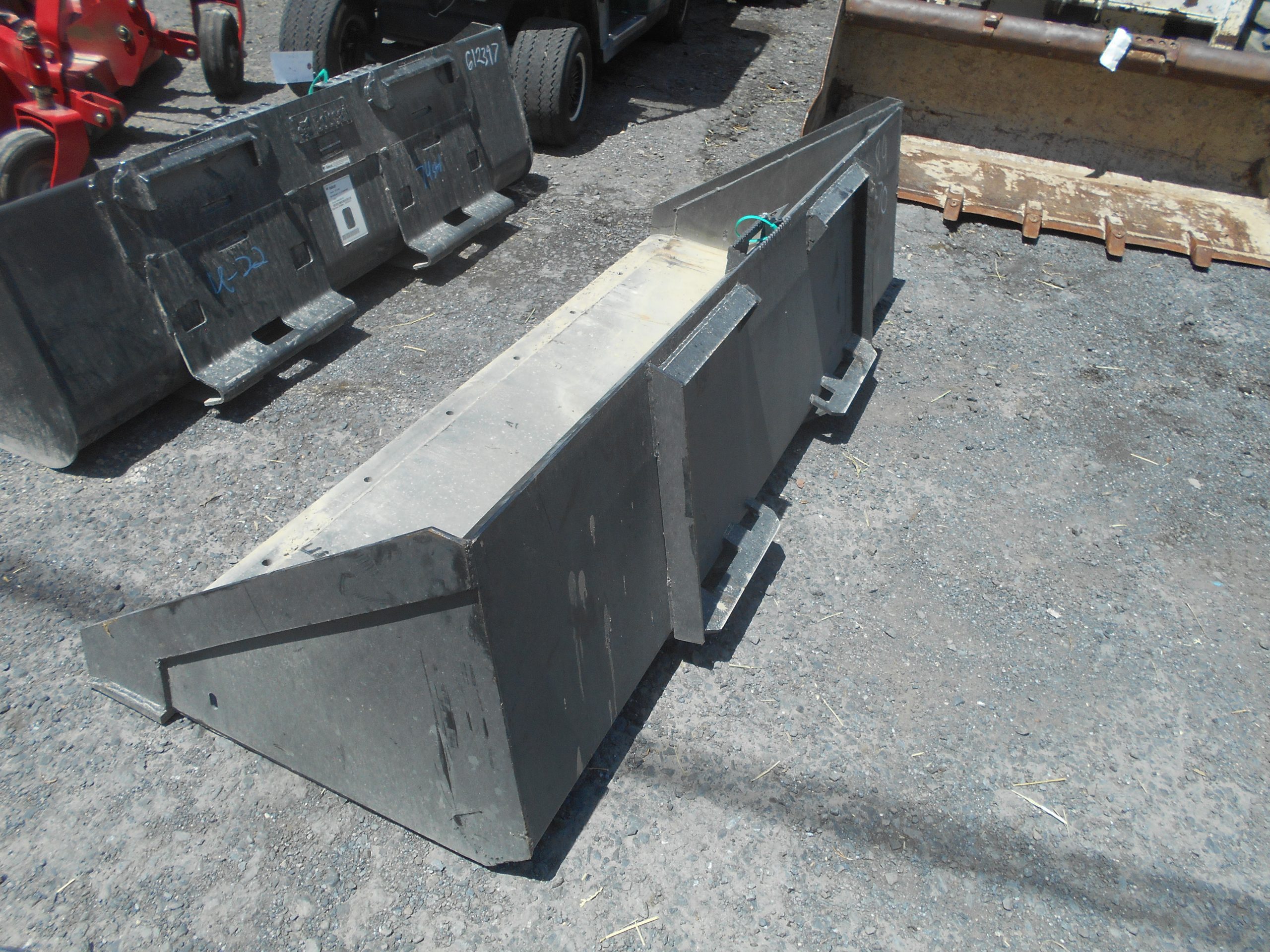 #7782 84" Wildcat Skid Steer Bucket $995.00 - JM Equipment