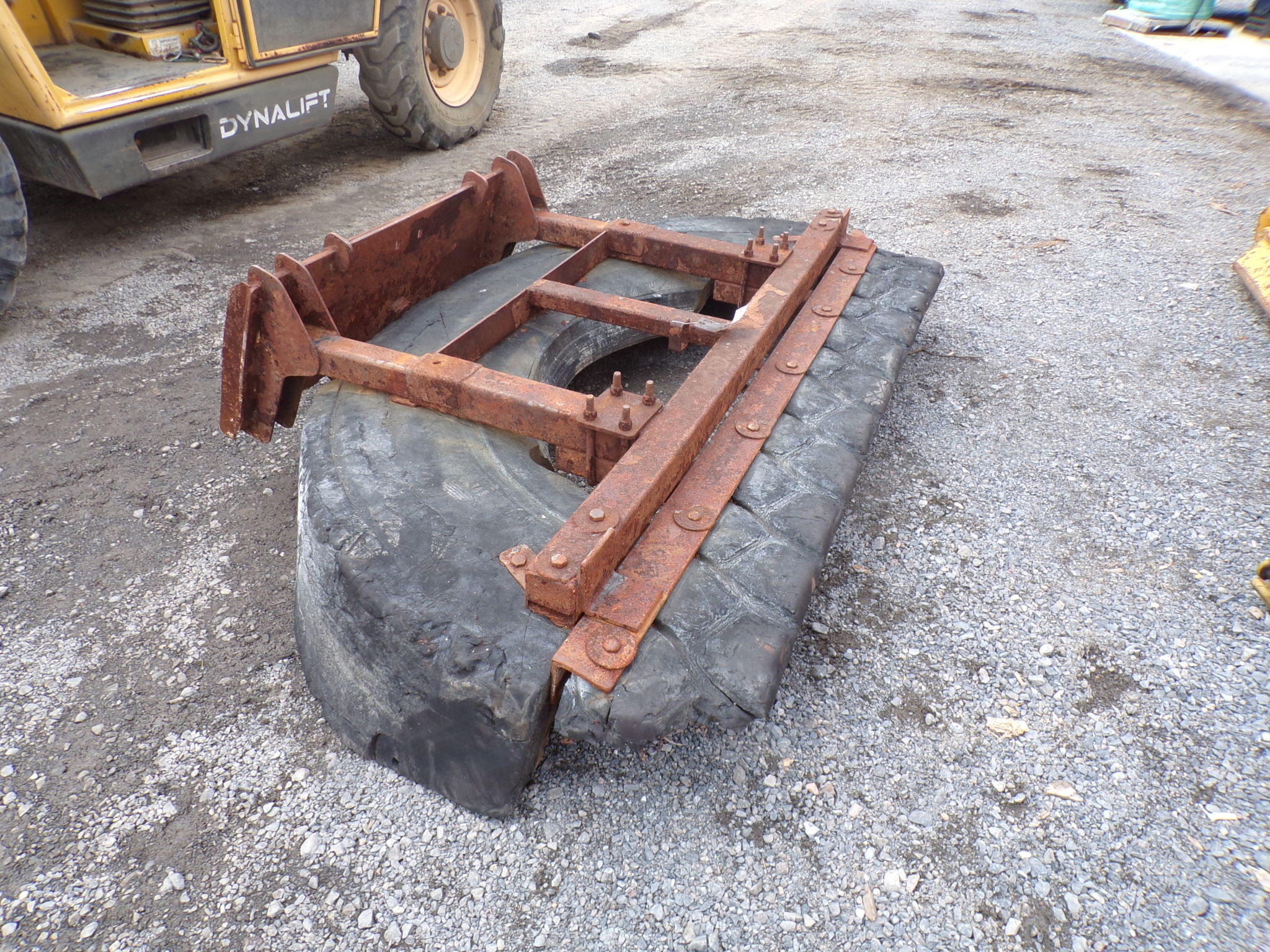 #8057 7' Skid Steer Tire Scraper $650.00 - JM Equipment