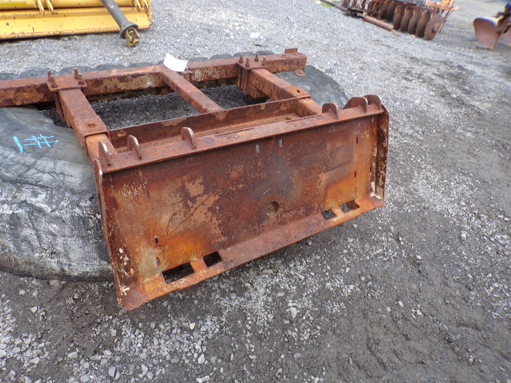 #8057 7' Skid Steer Tire Scraper $650.00 - JM Equipment