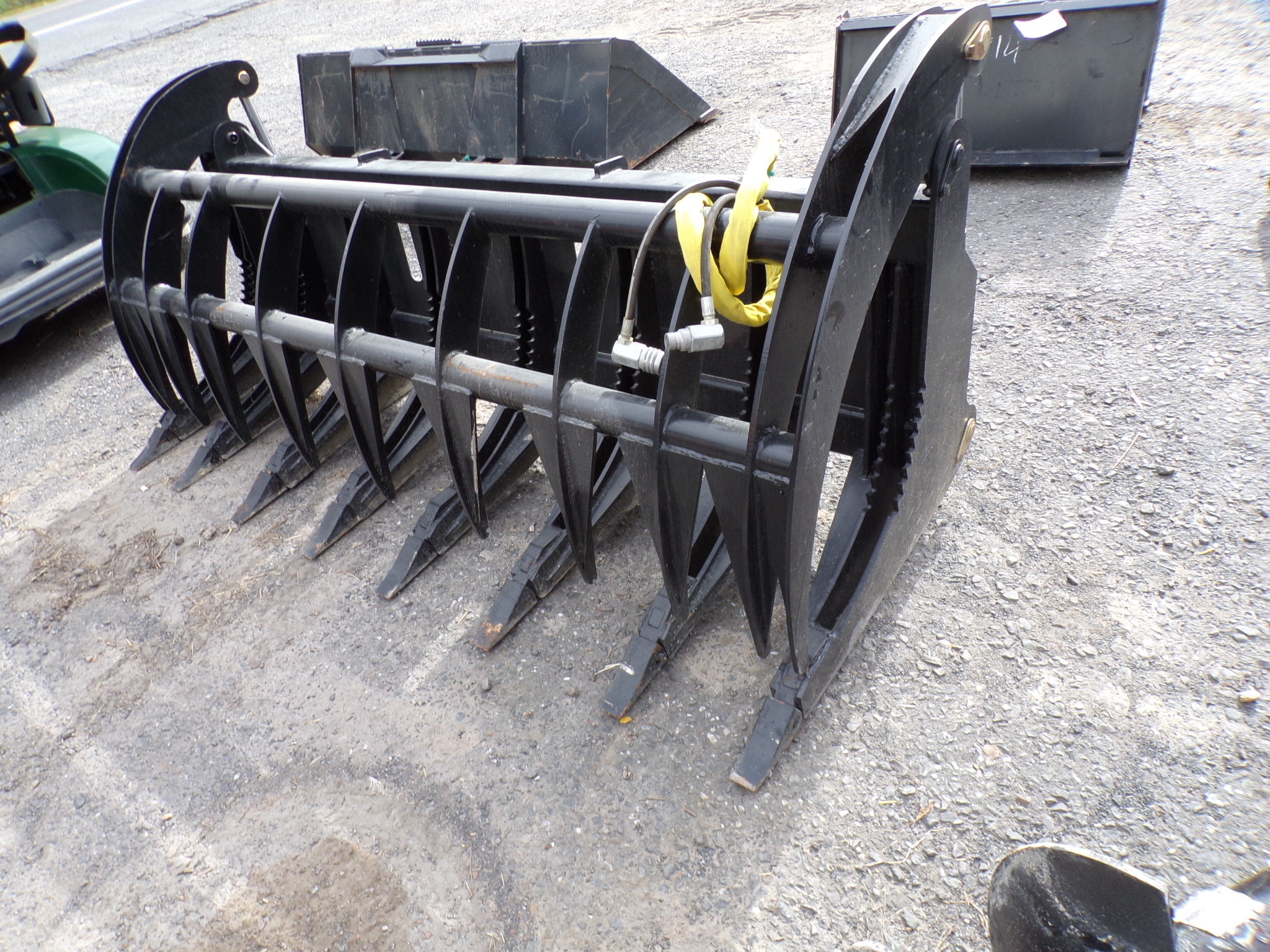 #8244 84" Wildcat Brush/Root Grapple Bucket $2750.00 - JM Equipment