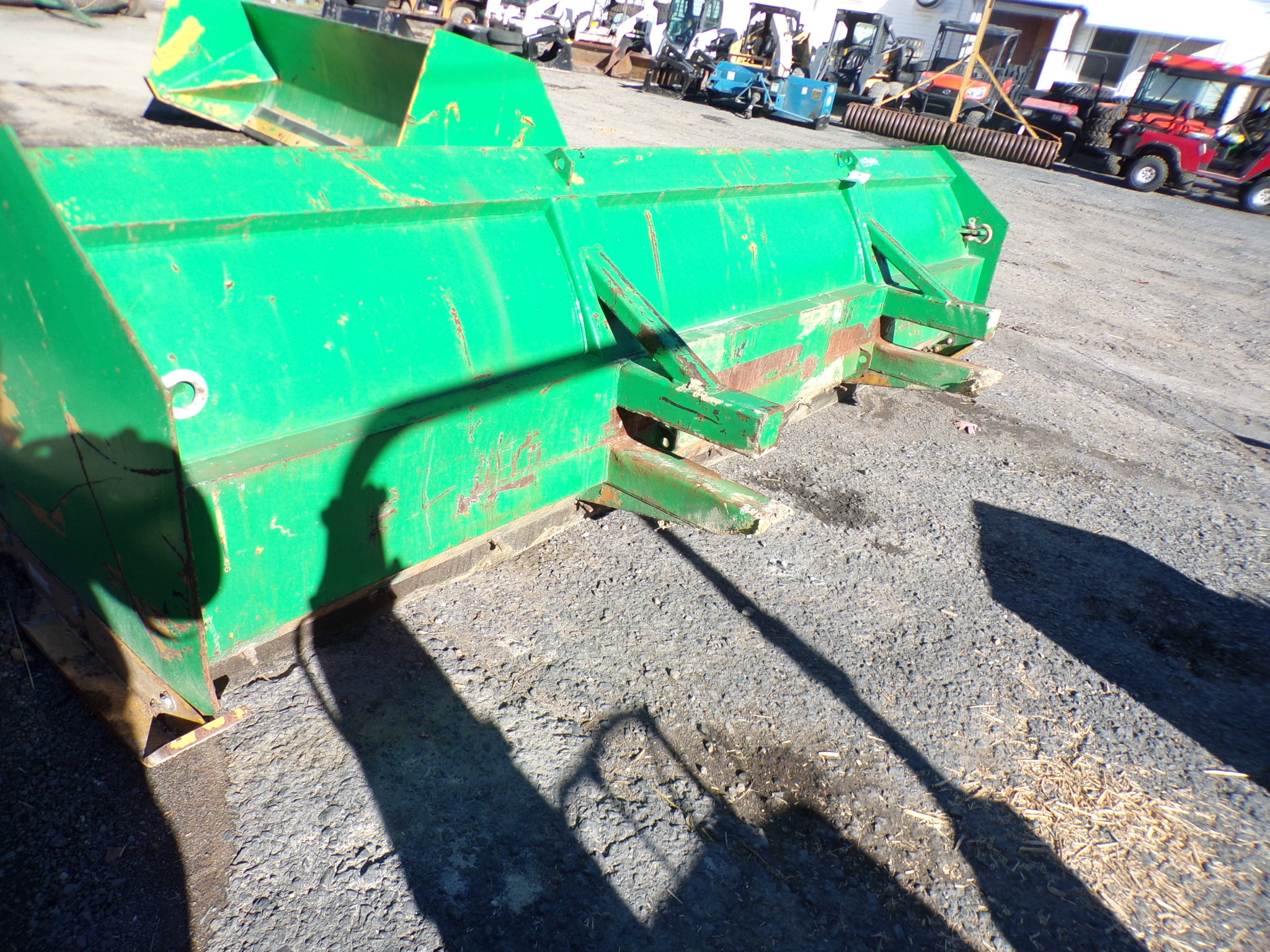 #8323 12' Pro Tech SP12B Bucket Mount Snowpusher $2600.00 - JM Equipment