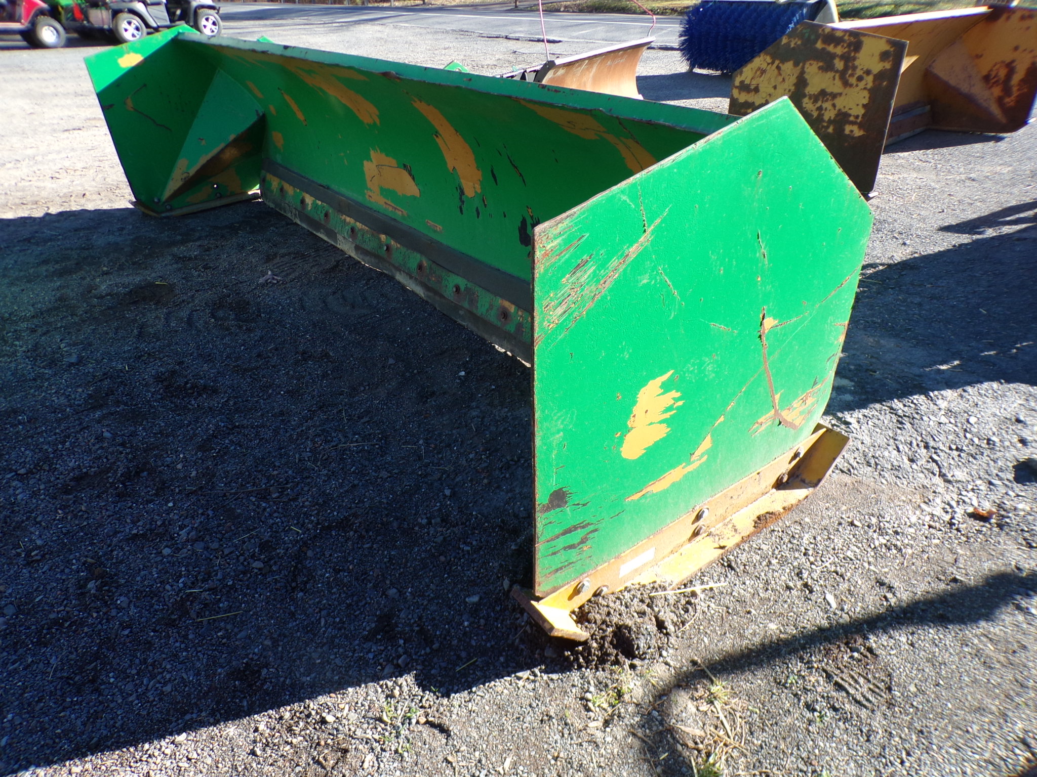 #8323 12' Pro Tech SP12B Bucket Mount Snowpusher $2600.00 - JM Equipment