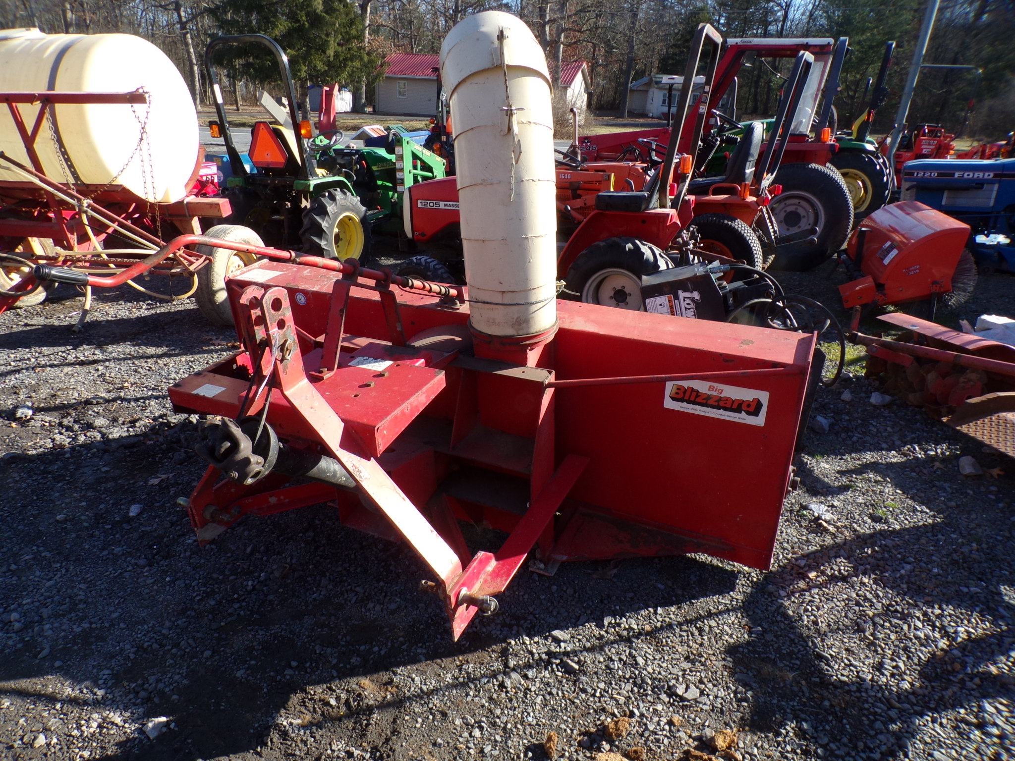 #8448 84" George White Big Blizzard 3pt Snowblower $1750.00 | JM Equipment
