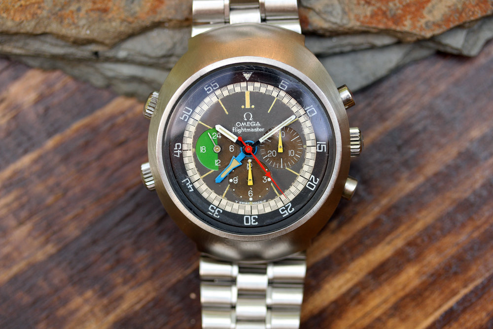 1969 Omega Flightmaster ref. 145.013 "First Generation, Cal. 910 ...