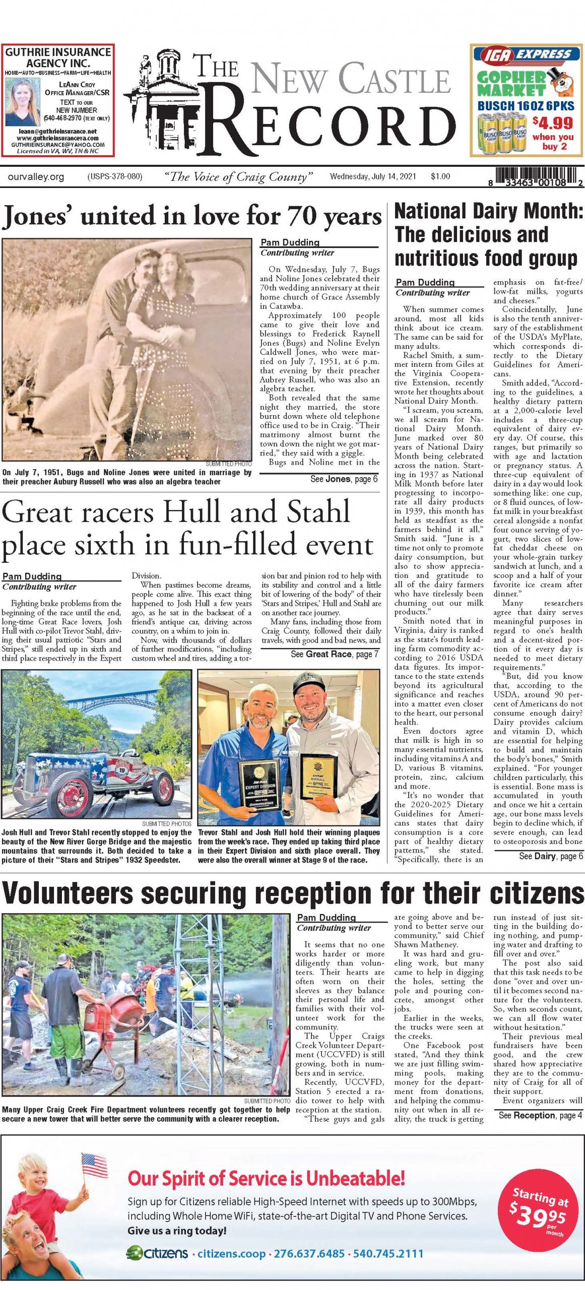 eRecord | July 14, 2021 – New Castle Record