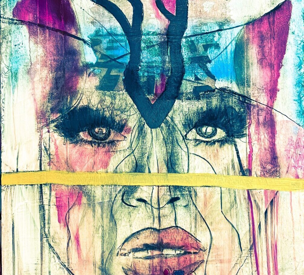 Self-Taught Artist Uplifts Women Through Her Multidimensional Paintings ...