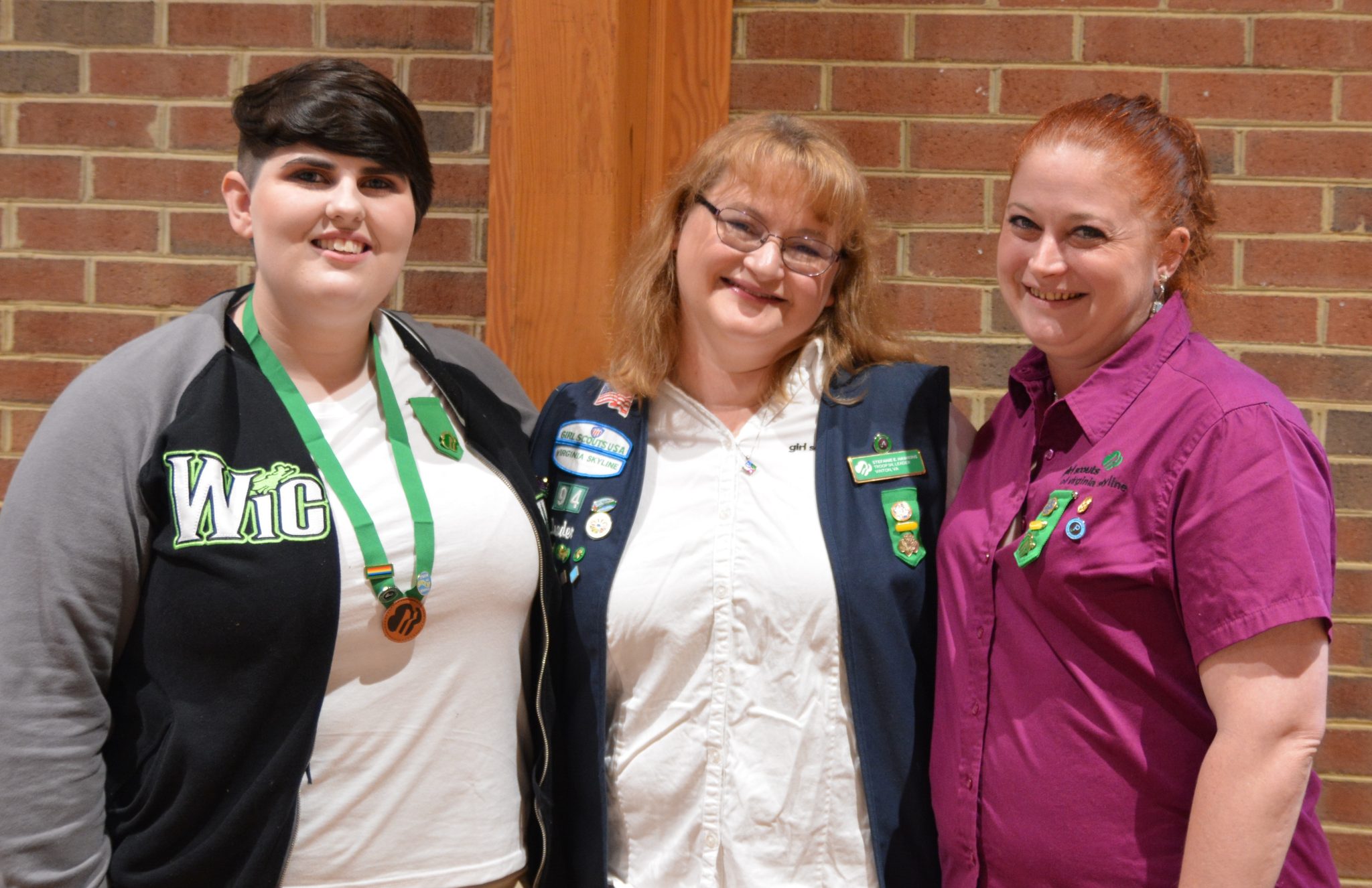 Girl Scout Bridging Photo 2 Remi Vinton Messenger