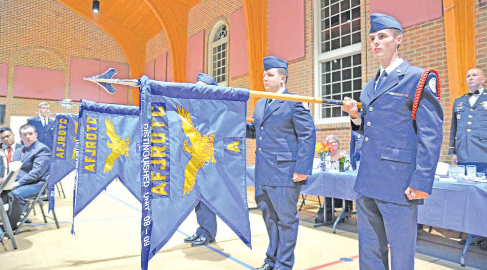 AFJROTC recognizes Cadets at annual Military Ball – Vinton Messenger