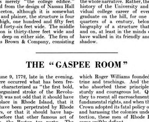 The “Gaspee Room.” – Rhode Island History Navigator