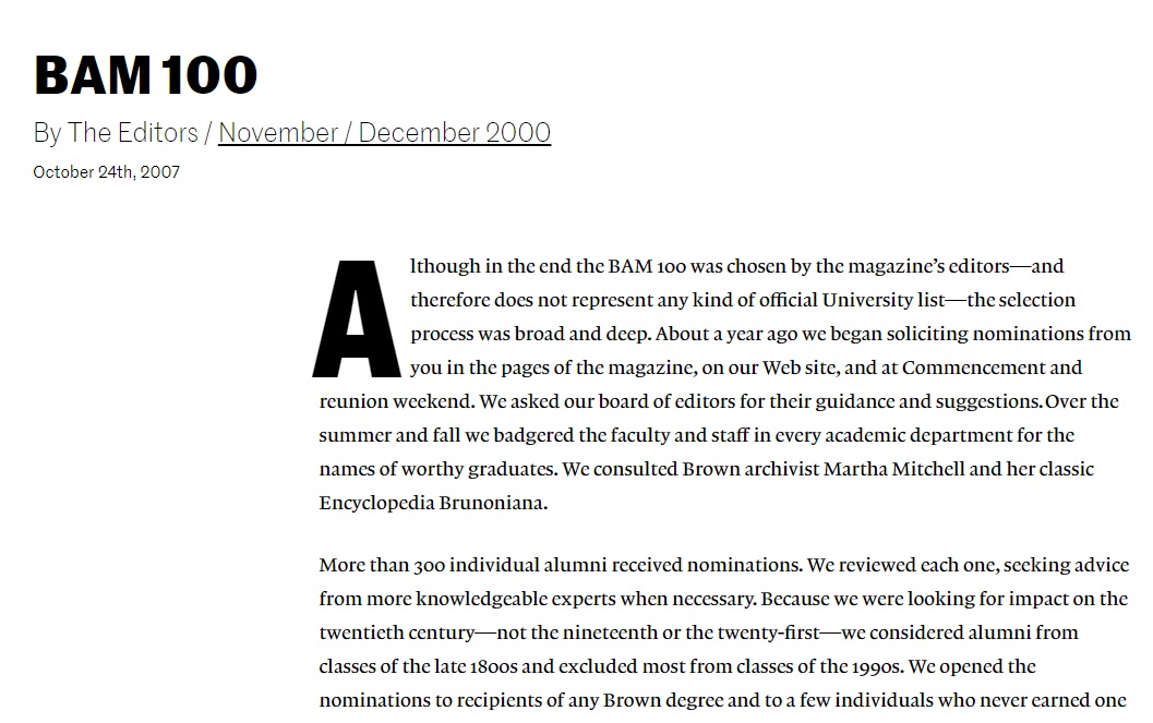 “BAM 100: One Hundred Years of Distinction.” – Rhode Island History ...