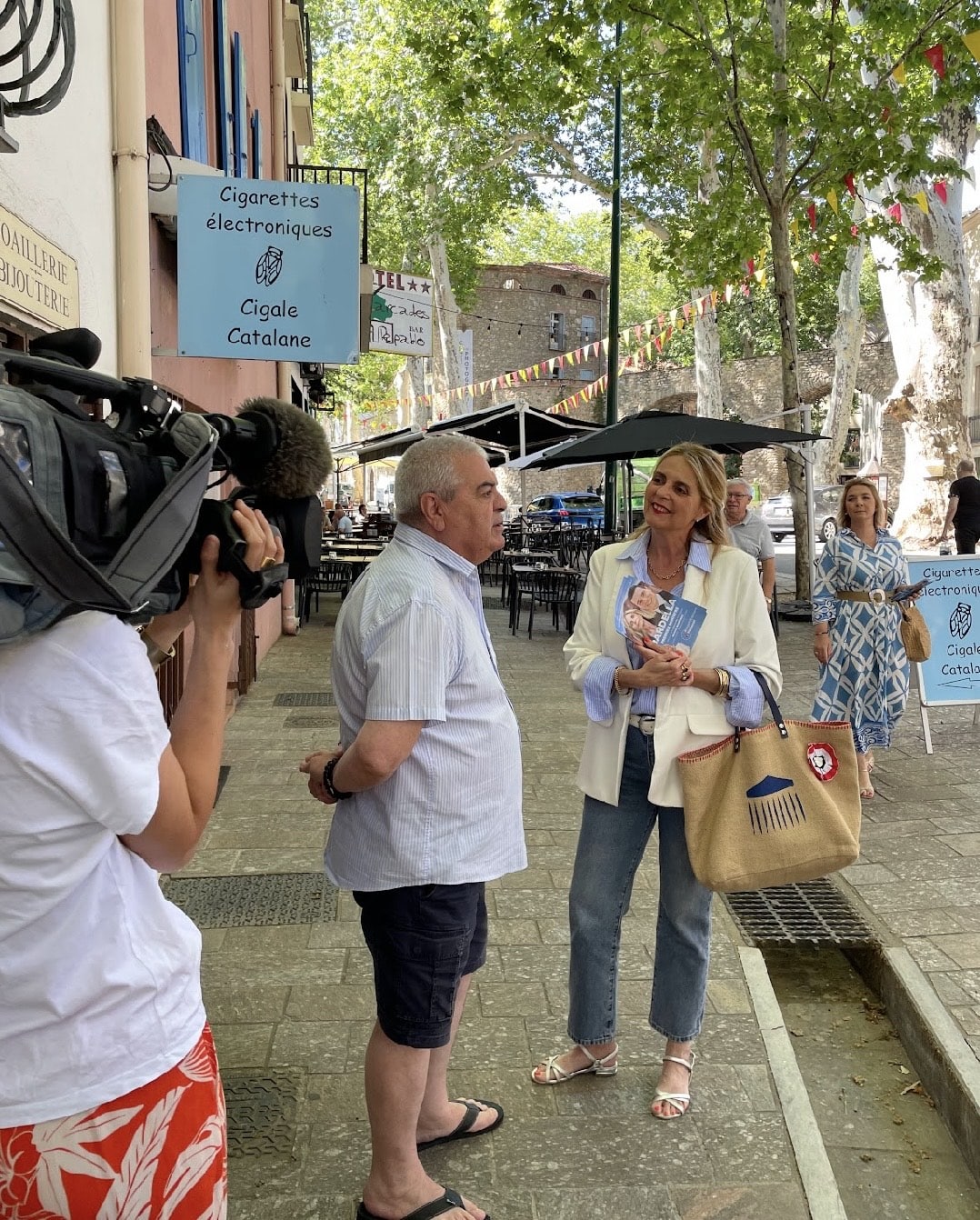 P-O (Législatives 2024, 2e tour)/ Michèle Martinez (RN) : accueil des ... P-O (Législatives 2024, 2e tour)/ Michèle Martinez (RN) : accueil des ...
