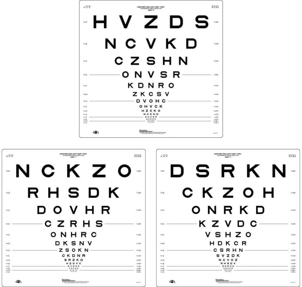 ETDRS® Charts - Precision Vision