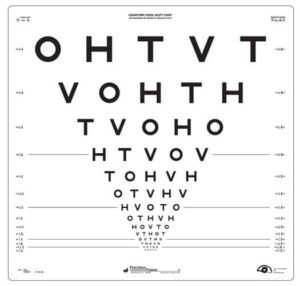 ETDRS® Chart Set (3 Charts) - Precision Vision