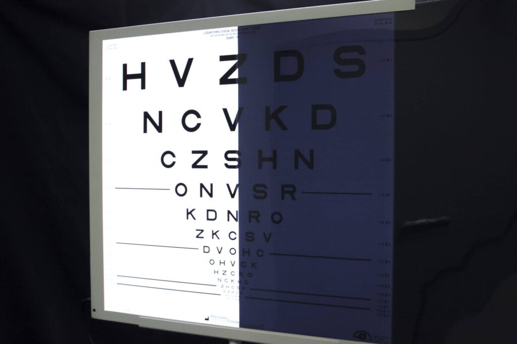 Large mesopic Filter for 2425 ETDRS® Illuminator Cabinet - Precision Vision