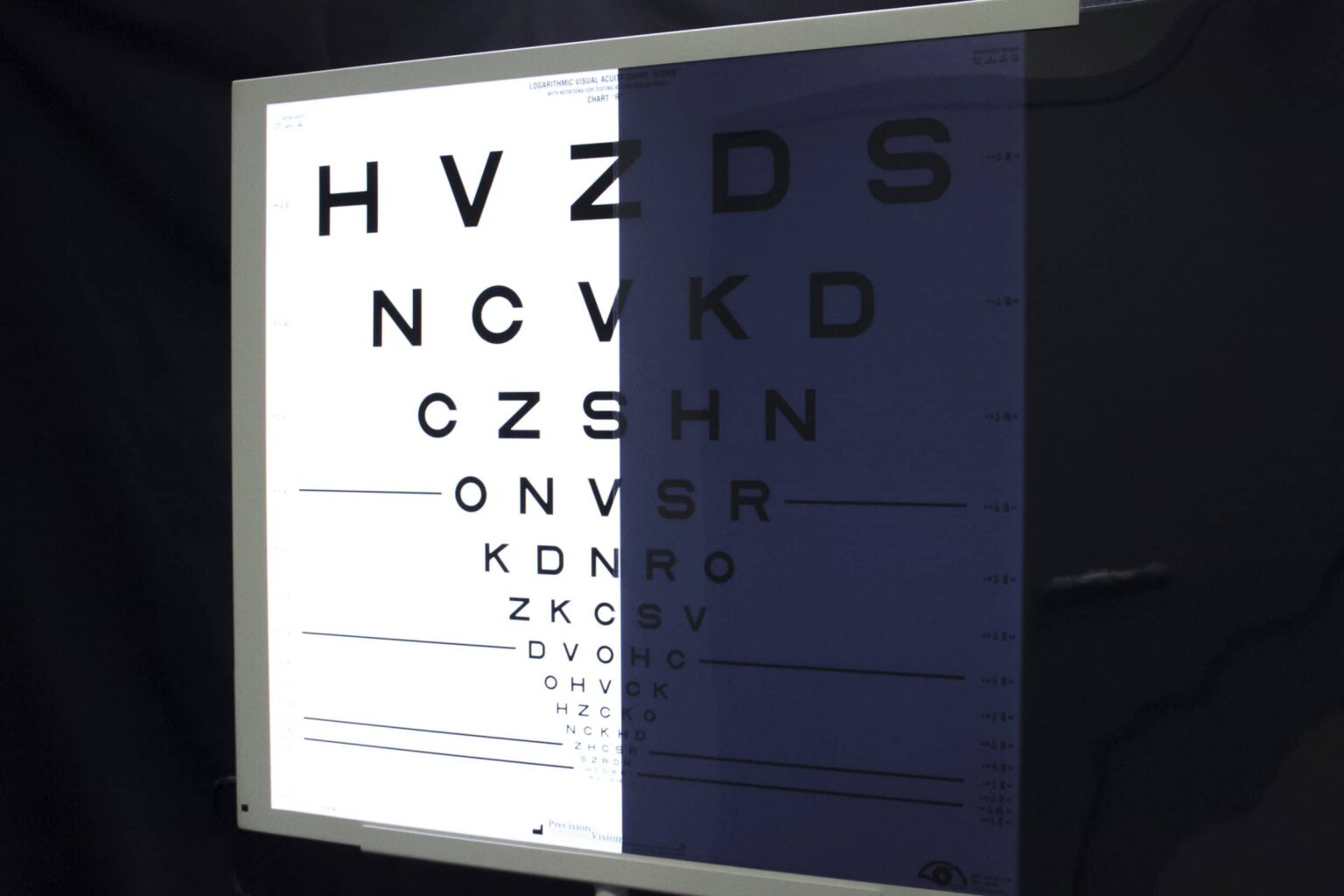 Large mesopic Filter for 2425 ETDRS® Illuminator Cabinet - Precision Vision