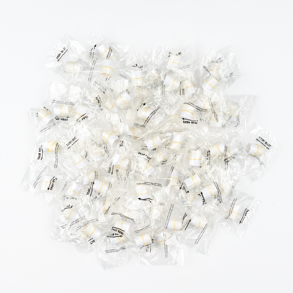 Tonometer Pen Tip Covers Individually Wrapped 200/Box - Precision Vision