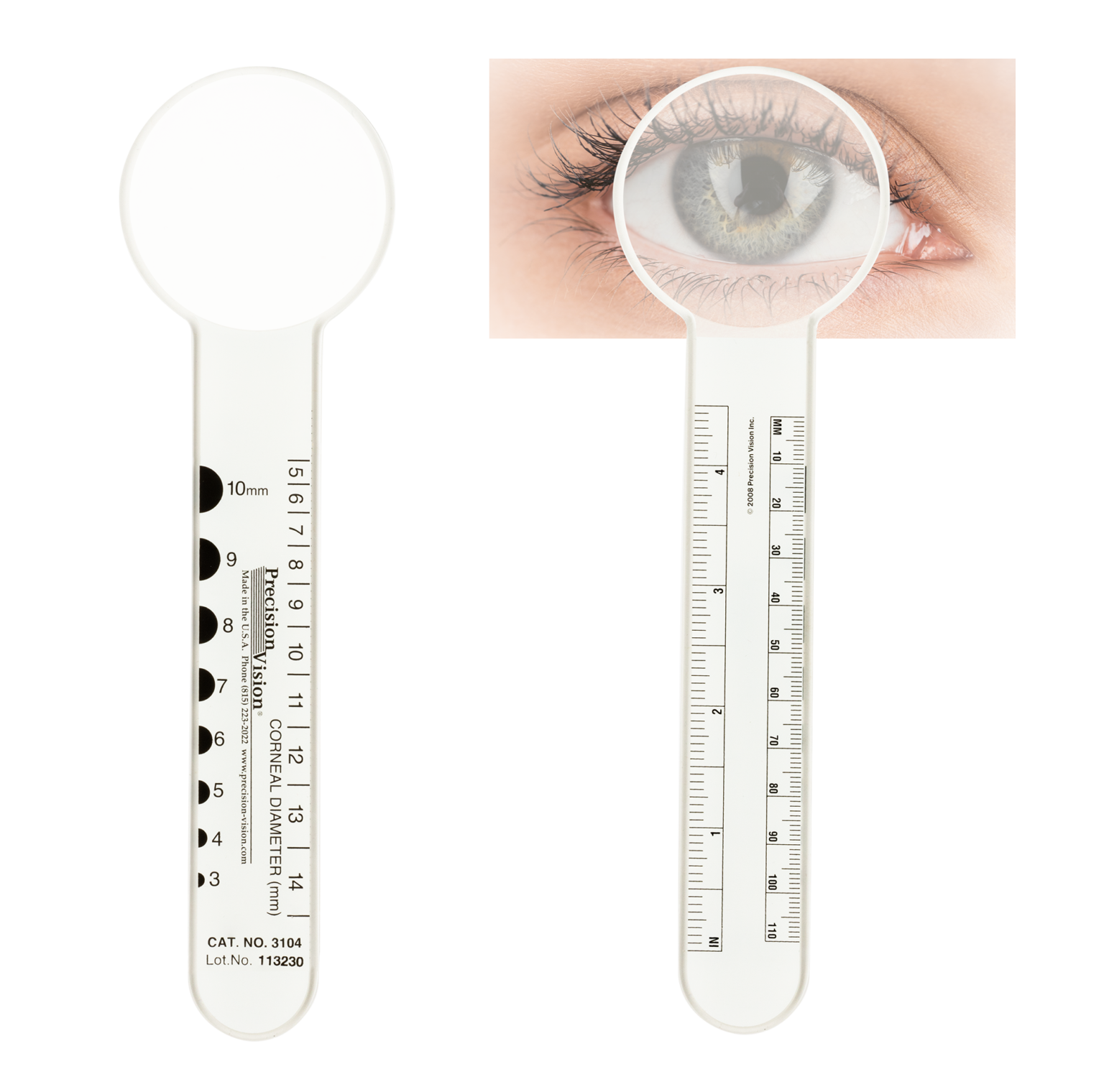 Lorgnette Pinhole Occluder - Vision Testing Aids - Precision Vision
