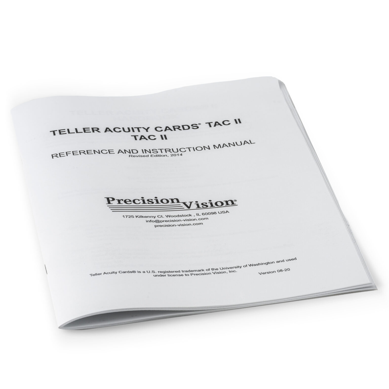 Teller Visual Acuity Cards Half Set of 8 cards - Precision Vision