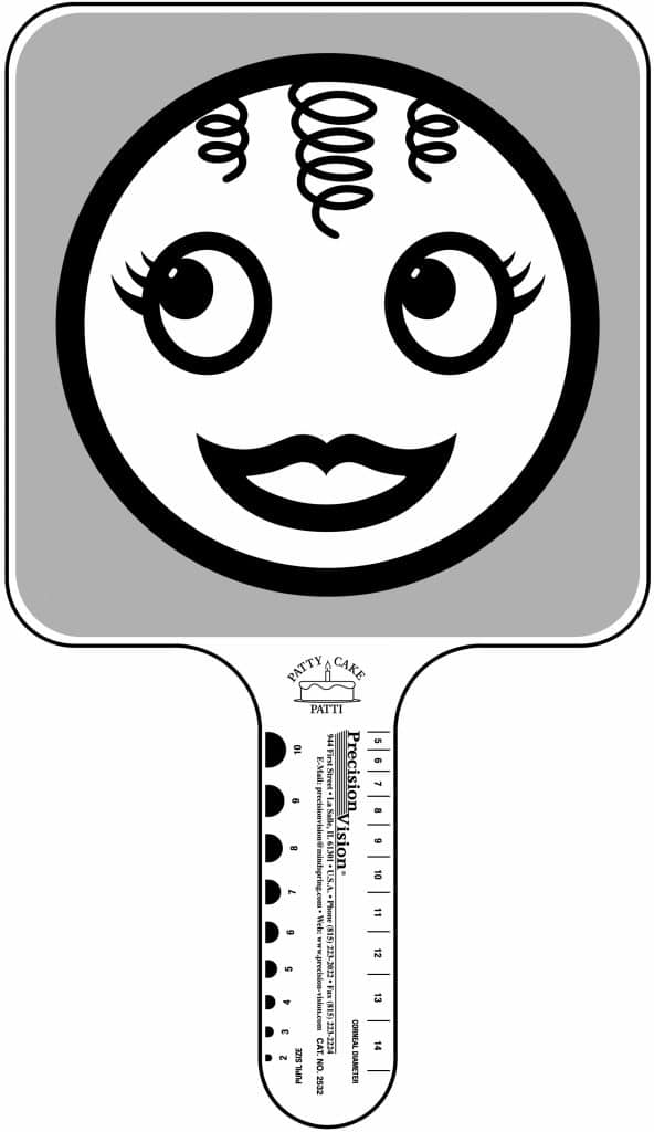 Patti Cake Fixation Paddle - Precision Vision