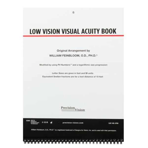 Low Vision Tests - Precision Vision