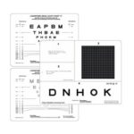 Low Contrast Letter, Symbol & Reading Charts - Precision Vision