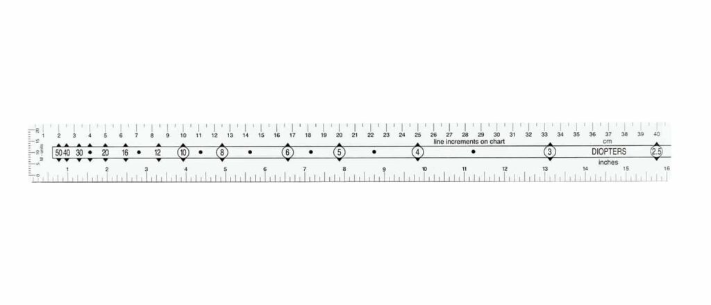 Colenbrander Ruler - Vision Testing Aids - Precision Vision