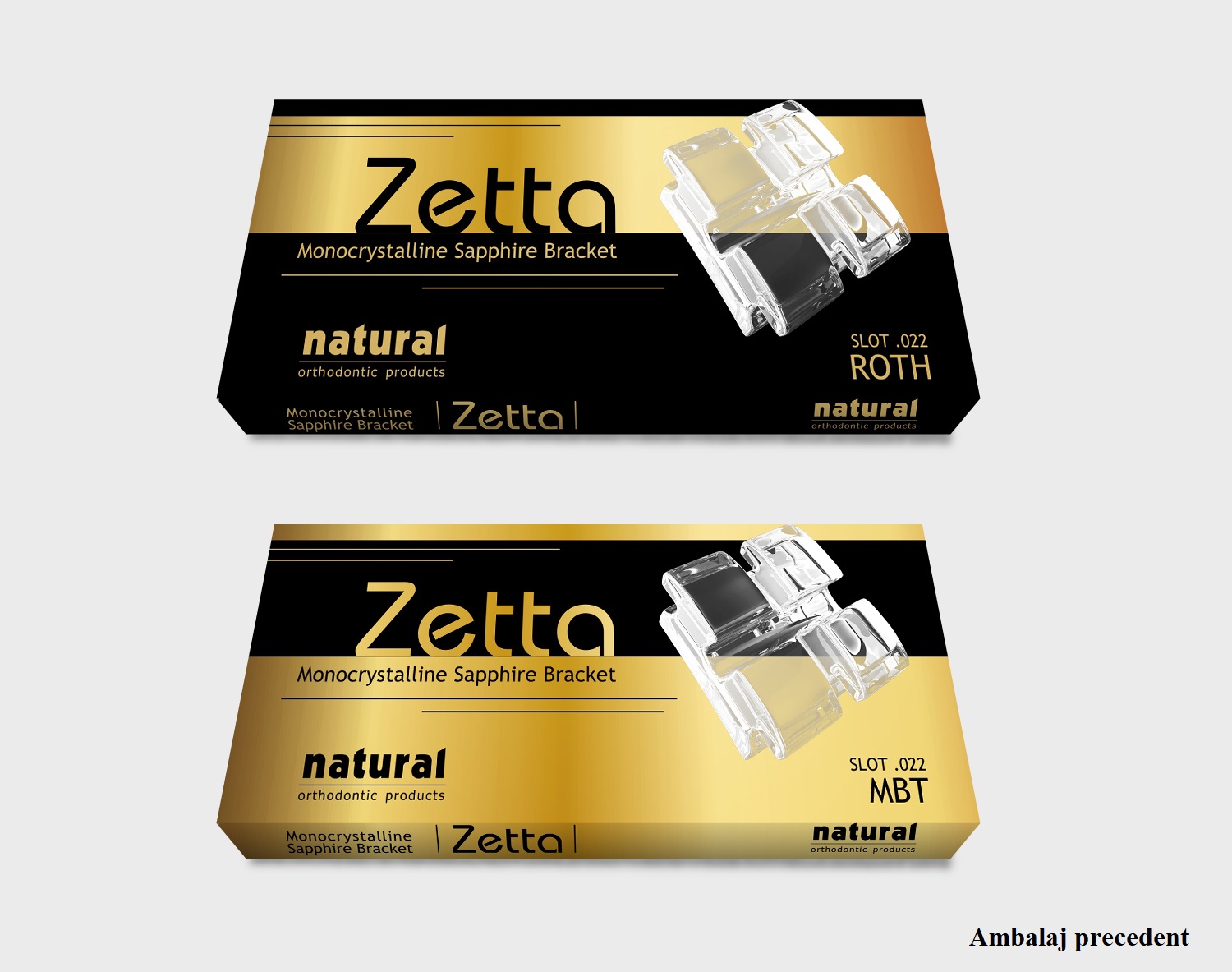 Bracket -i de safir lett natural Ortho 022" - Premier Denta