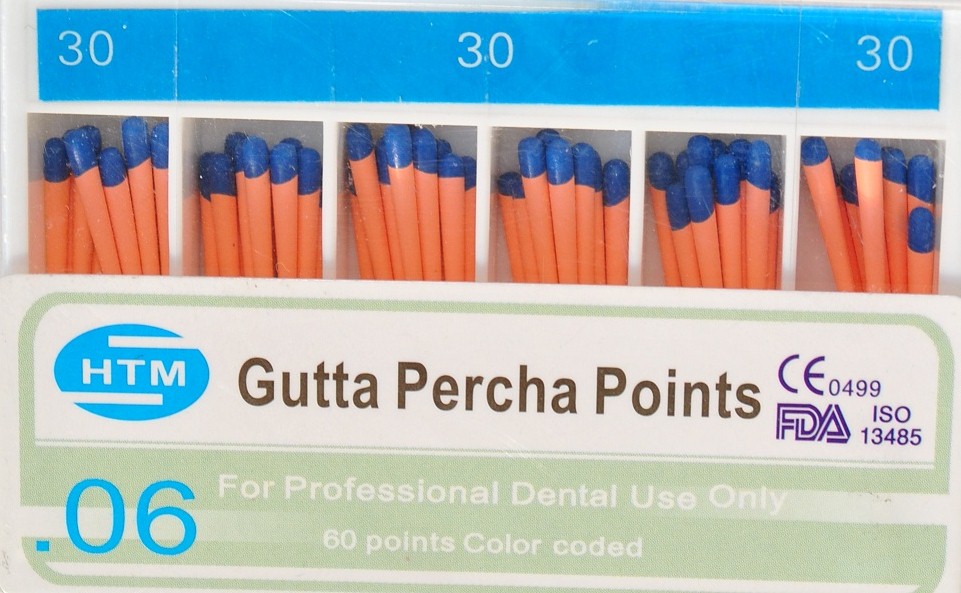 Conuri de gutaperca 6% - Premier Denta