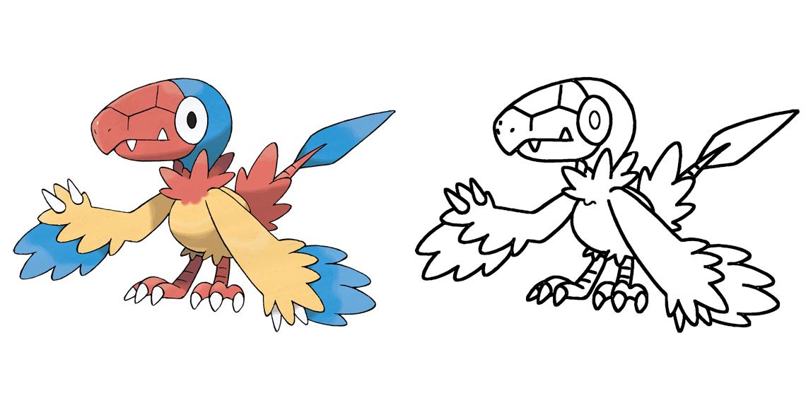 Archen Coloring Page - Print IdeaShortcut