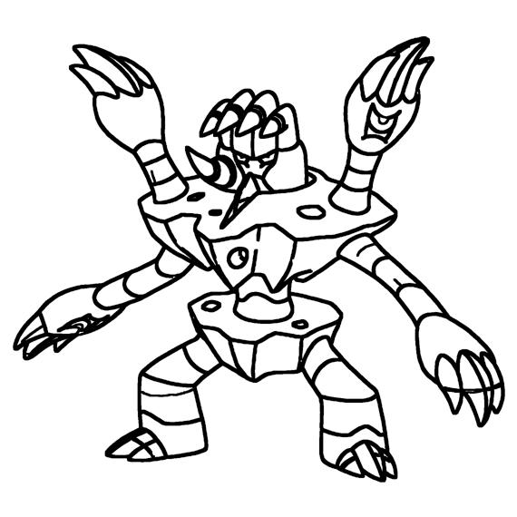 Barbaracle Coloring Page Print Ideashortcut