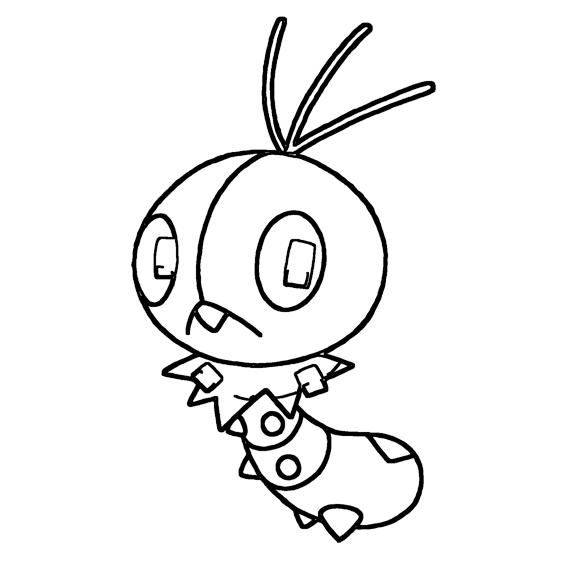 Scatterbug Coloring Page - Print IdeaShortcut