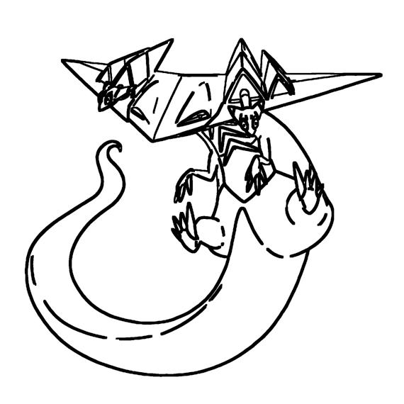 Dragapult Coloring Page - Print IdeaShortcut