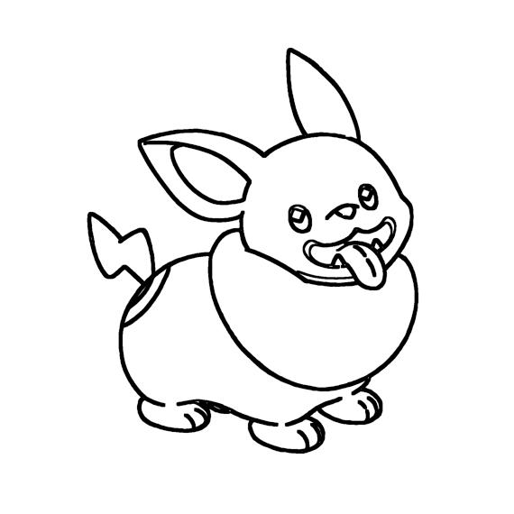 Yamper Coloring Page - Print IdeaShortcut