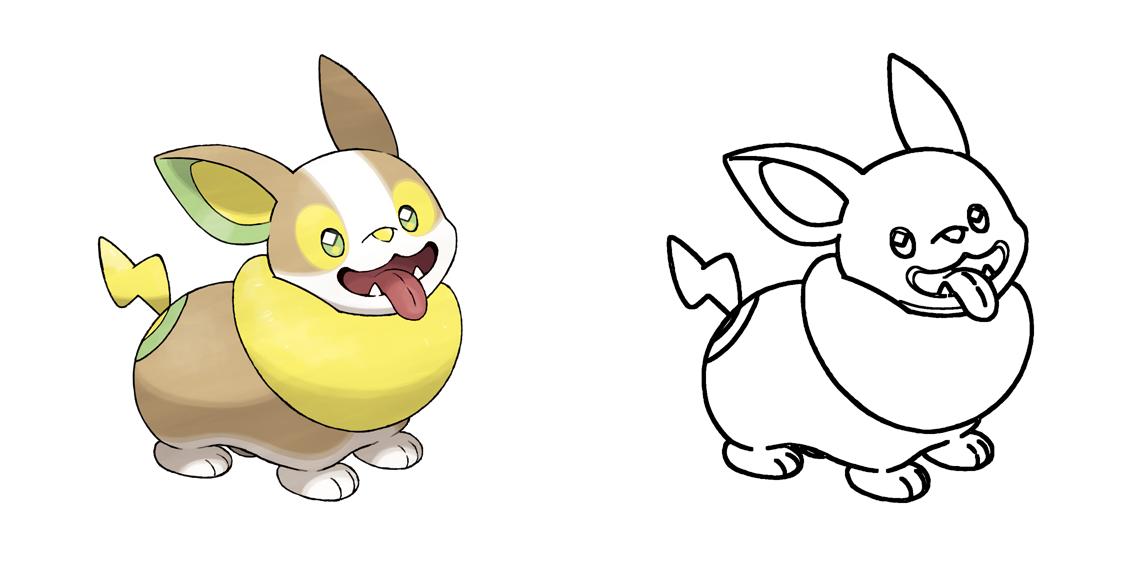 Yamper Coloring Page - Print IdeaShortcut