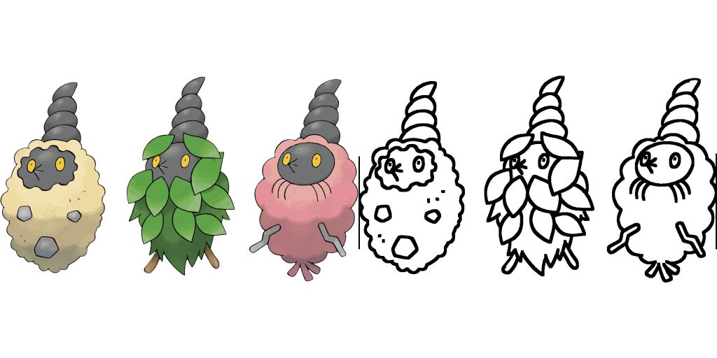 Burmy Coloring Page - Print IdeaShortcut