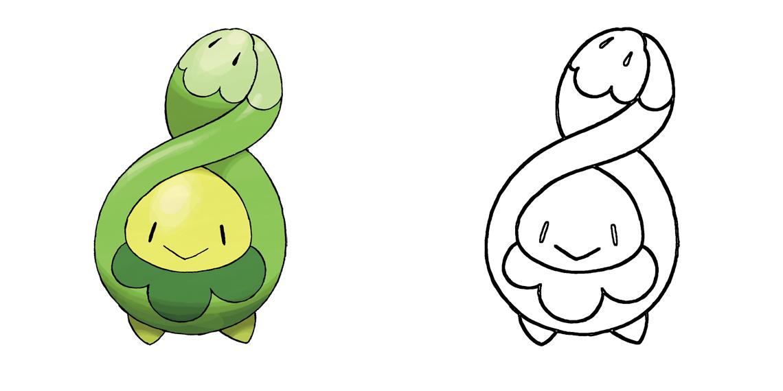 Budew Coloring Page - Print IdeaShortcut