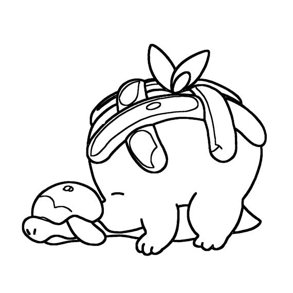 Appletun Coloring Page - Print IdeaShortcut