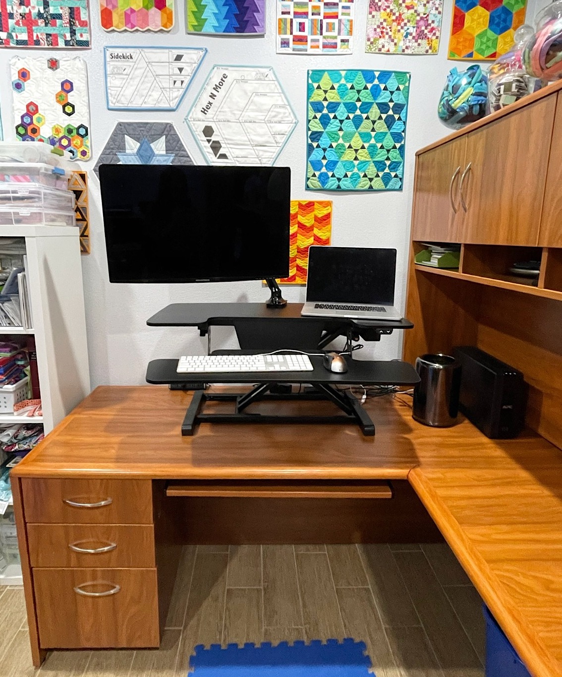 FLEXISPOT Motorized Standing Desk Converter – REAL DECORS