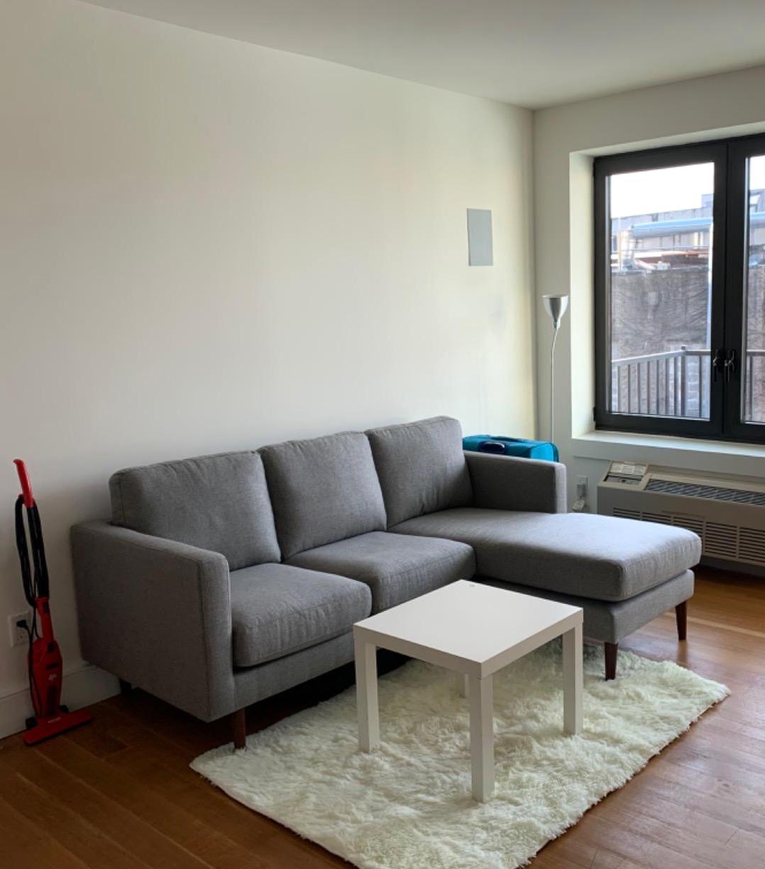 Rivet Revolve Modern Upholstered Sectional Sofa, Grey Weave – REAL DECORS