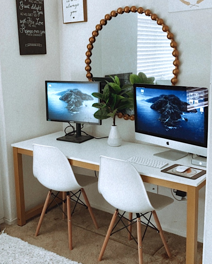 Tribesigns Modern Simple Style Computer Desk – REAL DECORS