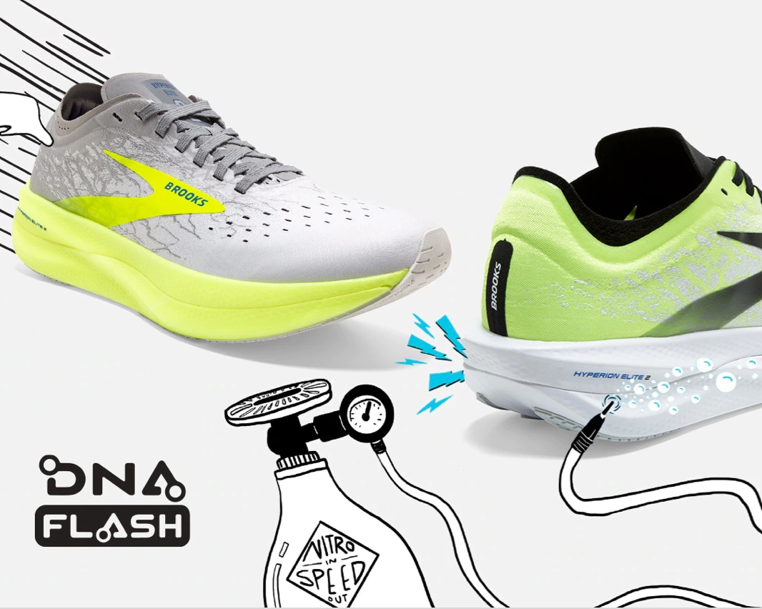 Разлики между различните технологии пяна на Brooks - DNA Loft, BioMoGo ...