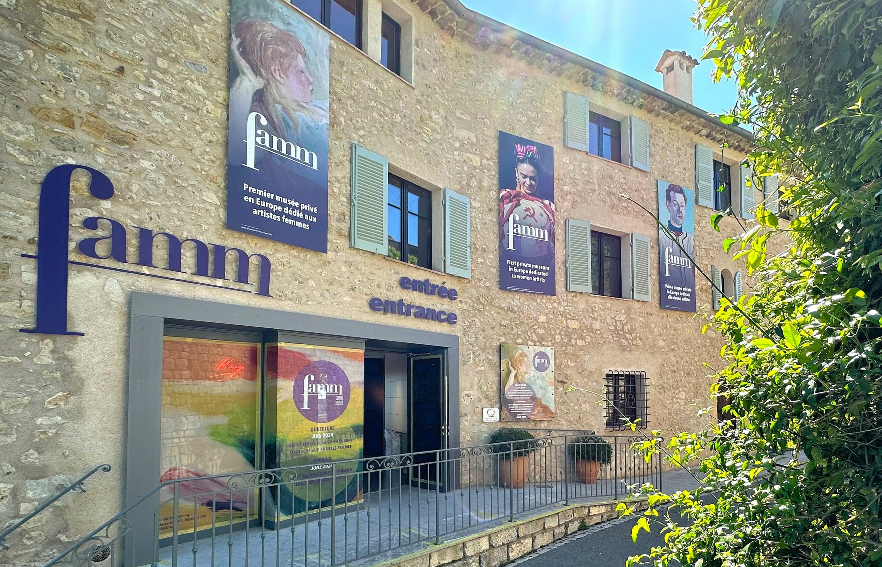 FAMM : 1er musée privé dédié aux femmes artistes en Europe ! - Mougins ...