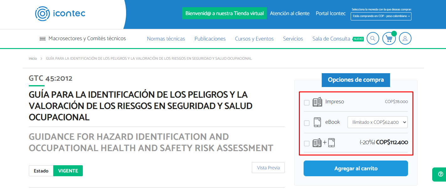 ¿Qué Significa GTC 45? (Matriz de Riesgos) » SAFE MODE
